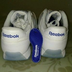 Reebok | Shoes | Womens Whiteblue Ice Reebok Classic Sneakers | Poshmark